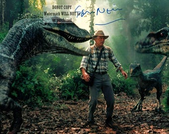 Sam Neill Autograph + COA (jurassic Park) - Etsy