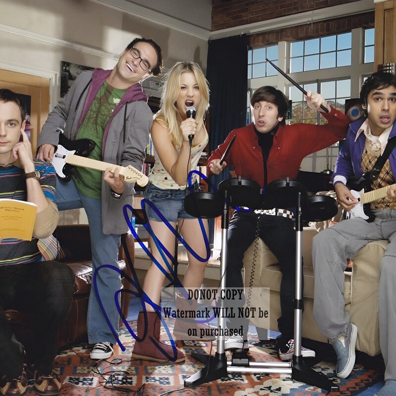 Kaley Cuoco Autograph - Etsy