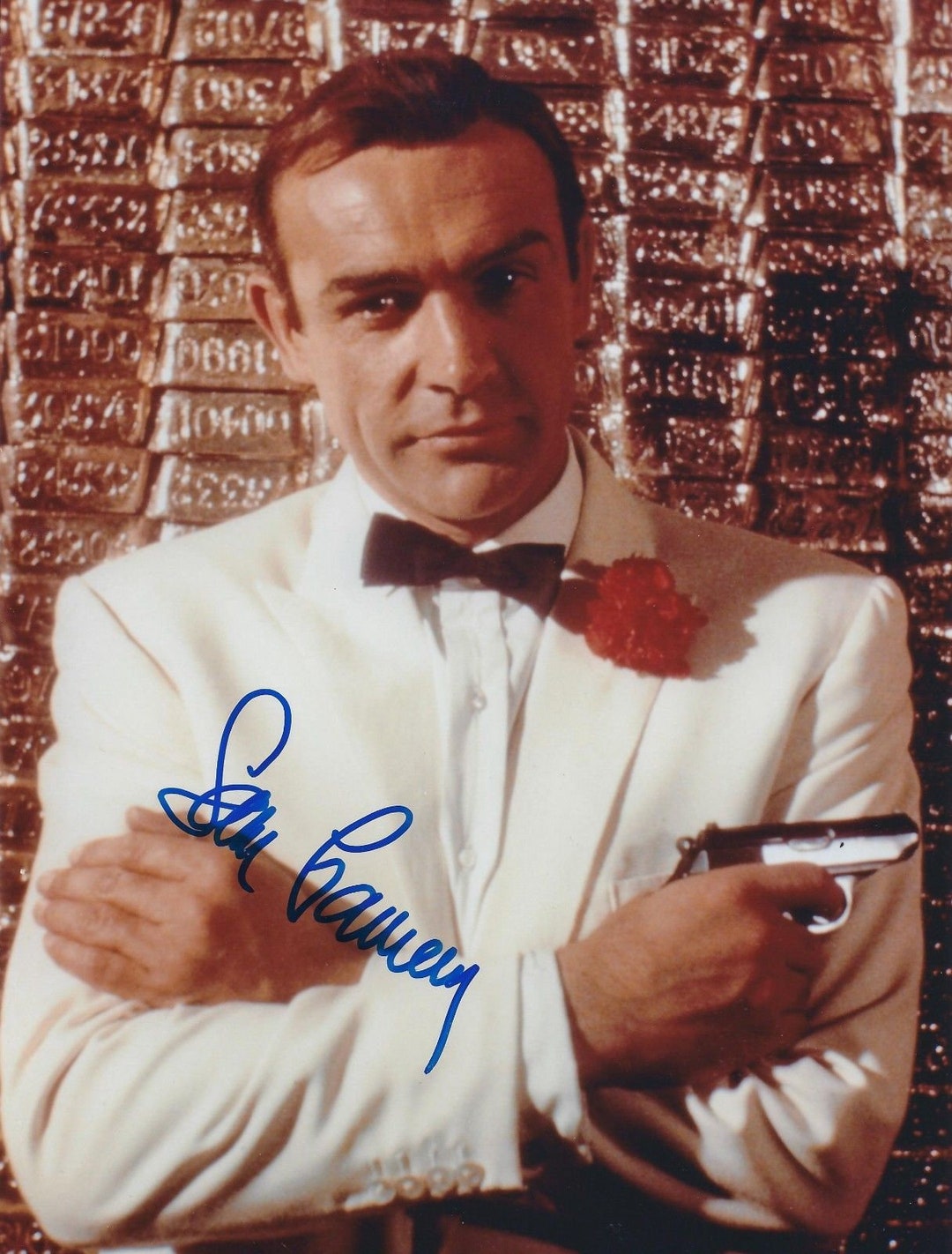 SEAN CONNERY 8 X10 20x25 Cm Autographed Hand Signed Photo - Etsy