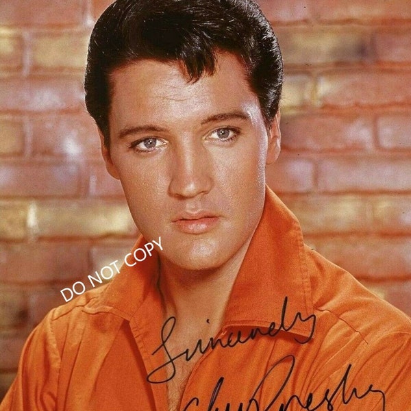 Elvis Presley 8x10 - Etsy