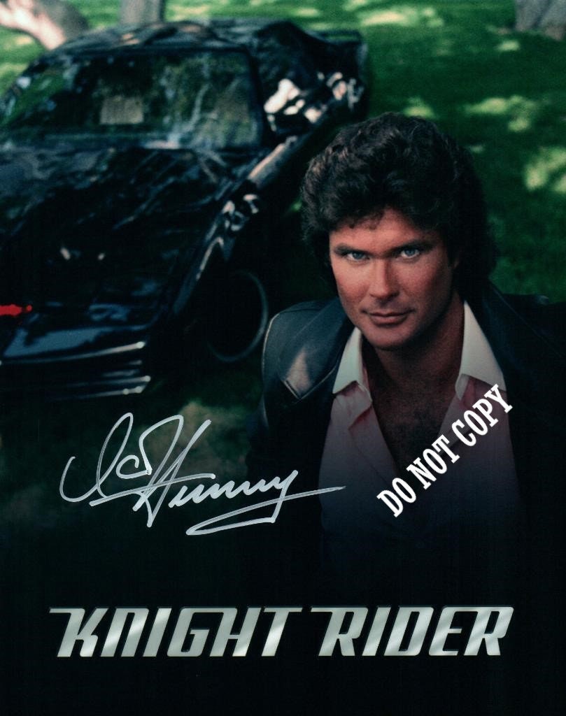 David Hasselhoff 8 X10 20x25 Cm Autographed Signed Photo - Etsy