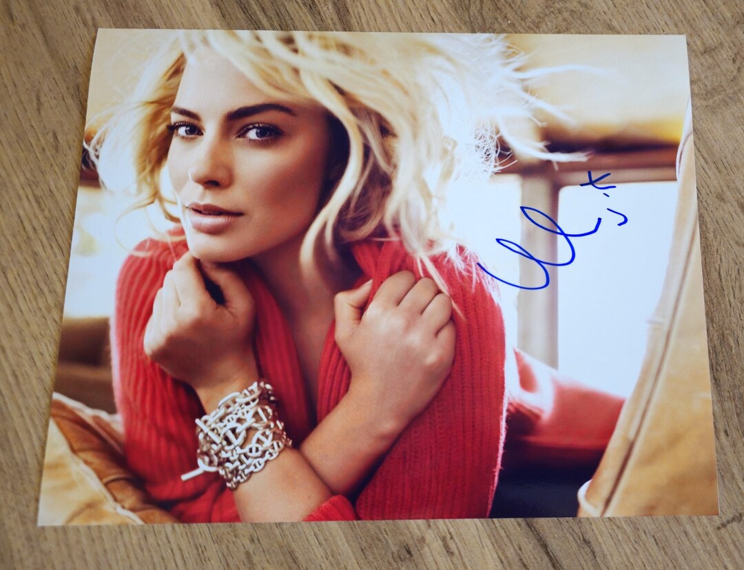 MARGOT ROBBIE 8 X10 20x25 Cm Autographed Hand Signed Photo - Etsy