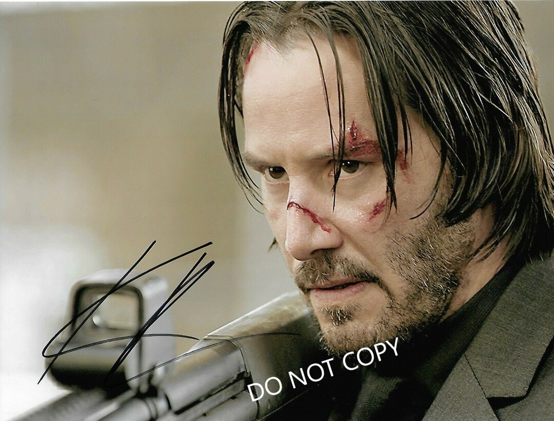 Keanu Reeves 8 X10 20x25 Cm Autographed Signed Photo - Etsy