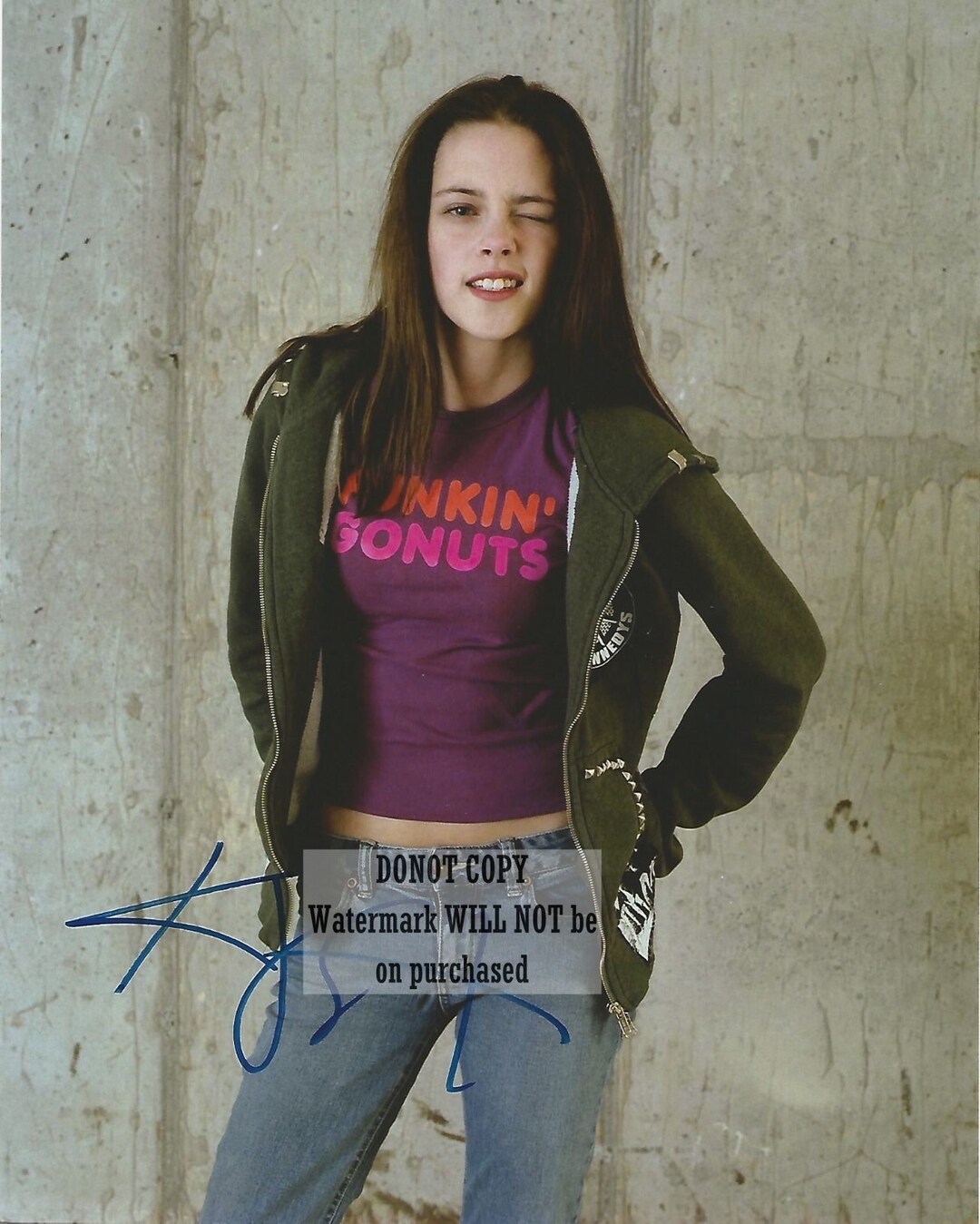 KRISTEN STEWART 8 X10" (20x25 Cm) Autographed Signed Photo - Etsy