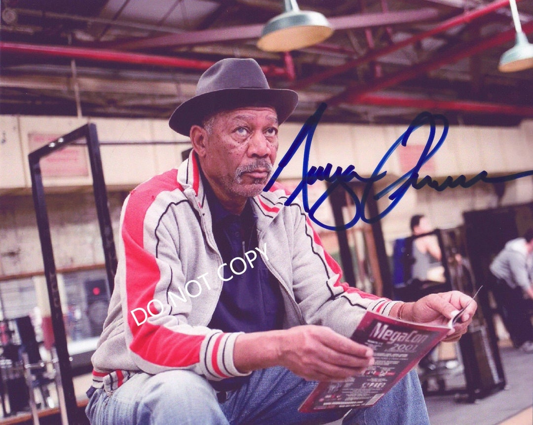 MORGAN FREEMAN 8 X10 20x25 Cm Autographed Hand Signed Photo - Etsy