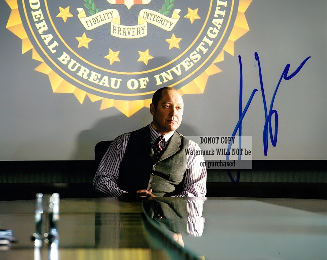 JAMES SPADER the BLACKLIST 8 X10 20x25 Cm Autographed Signed Photo - Etsy