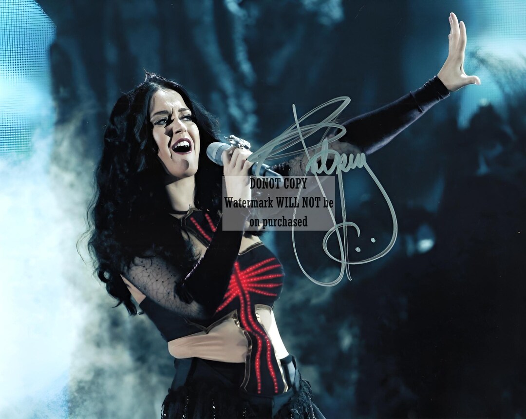 Katy Perry 8 X10" (20x25 Cm) Autographed Signed Photo - Etsy
