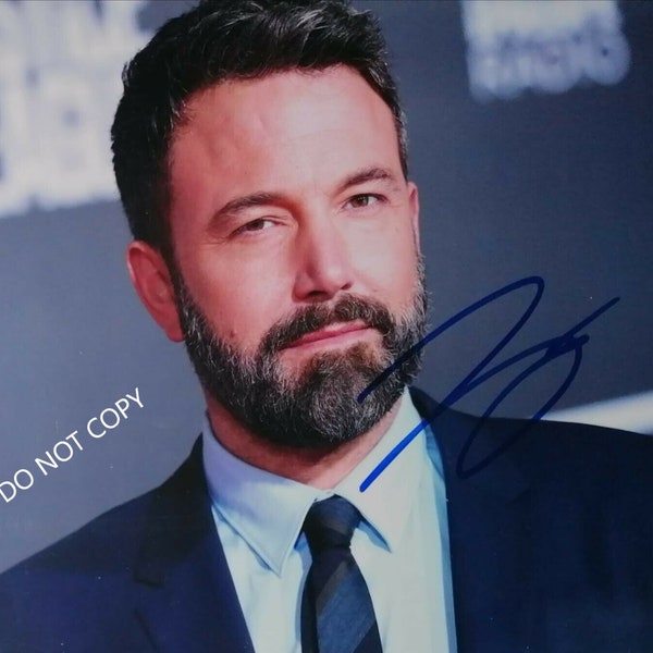 Ben Affleck Autograph - Etsy
