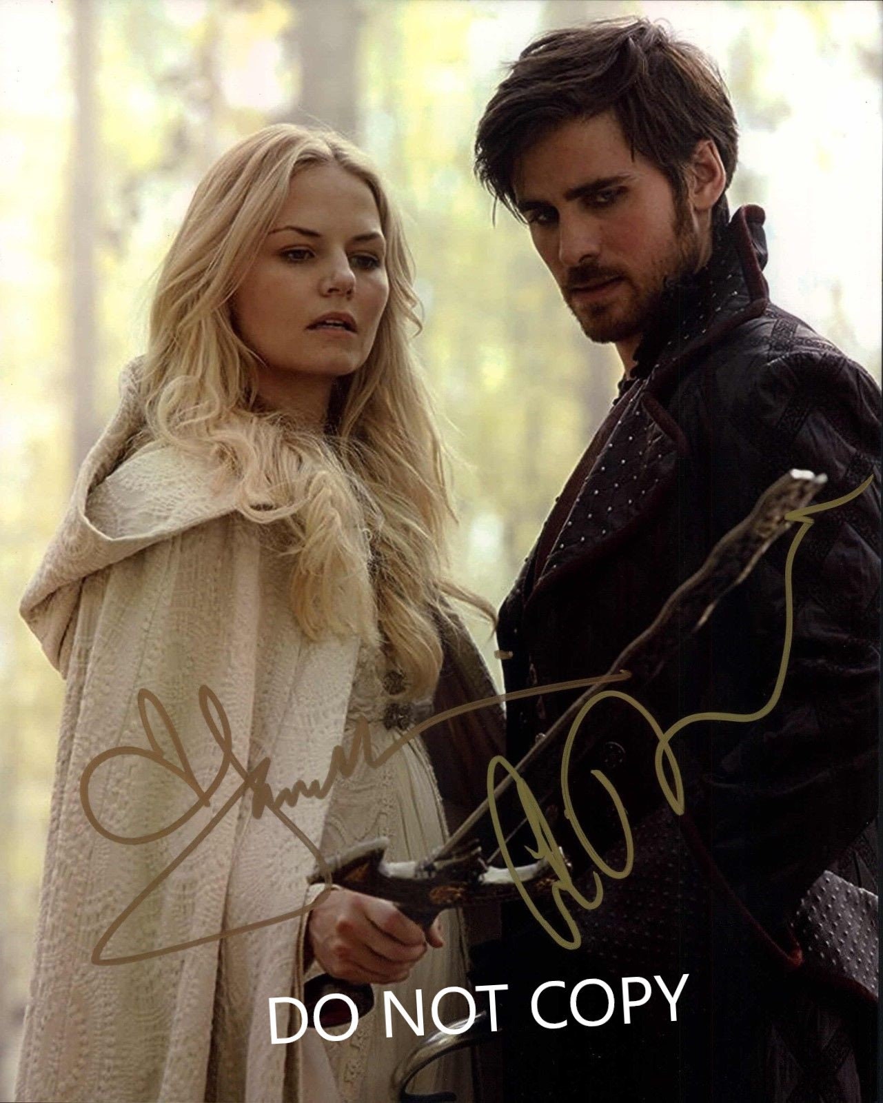 Colin Odonoghue And Jennifer Morrison