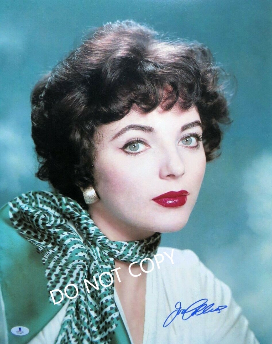 Joan Collins 8 X10 20x25 Cm Autographed Hand Signed Photo - Etsy