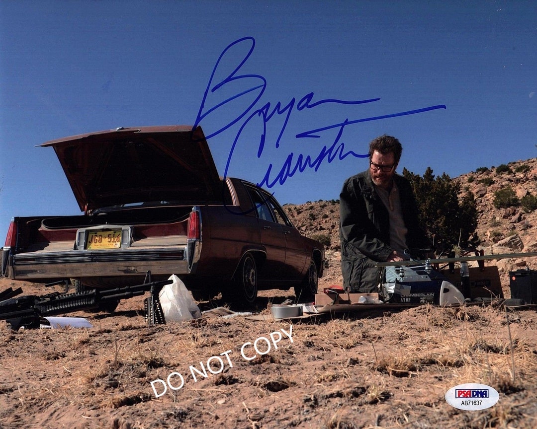 Bryan Cranston Breaking Bad 8 X10 20x25 Cm Autographed Hand Signed ...