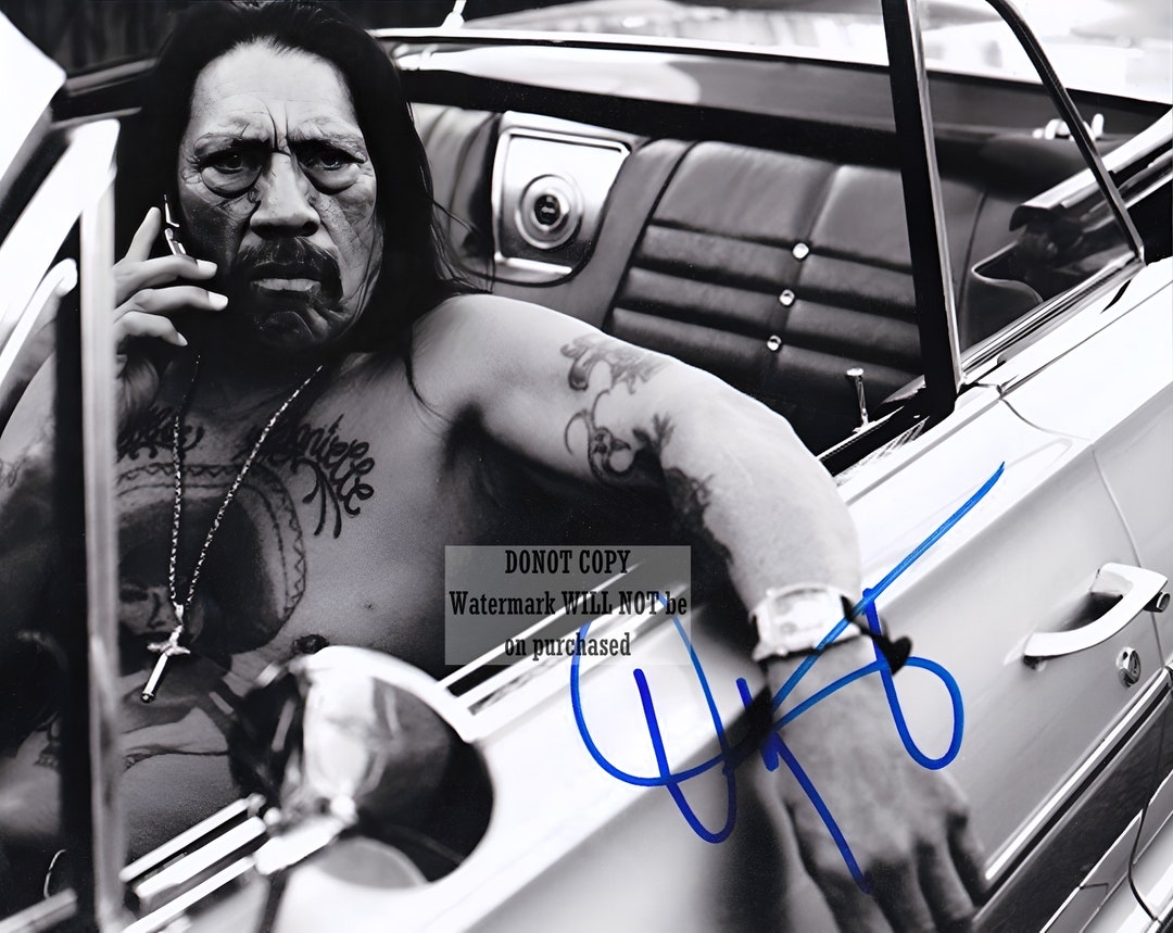 Danny Trejo Sons of Anarchy 8 X10 20x25 Cm Autographed Signed Photo - Etsy