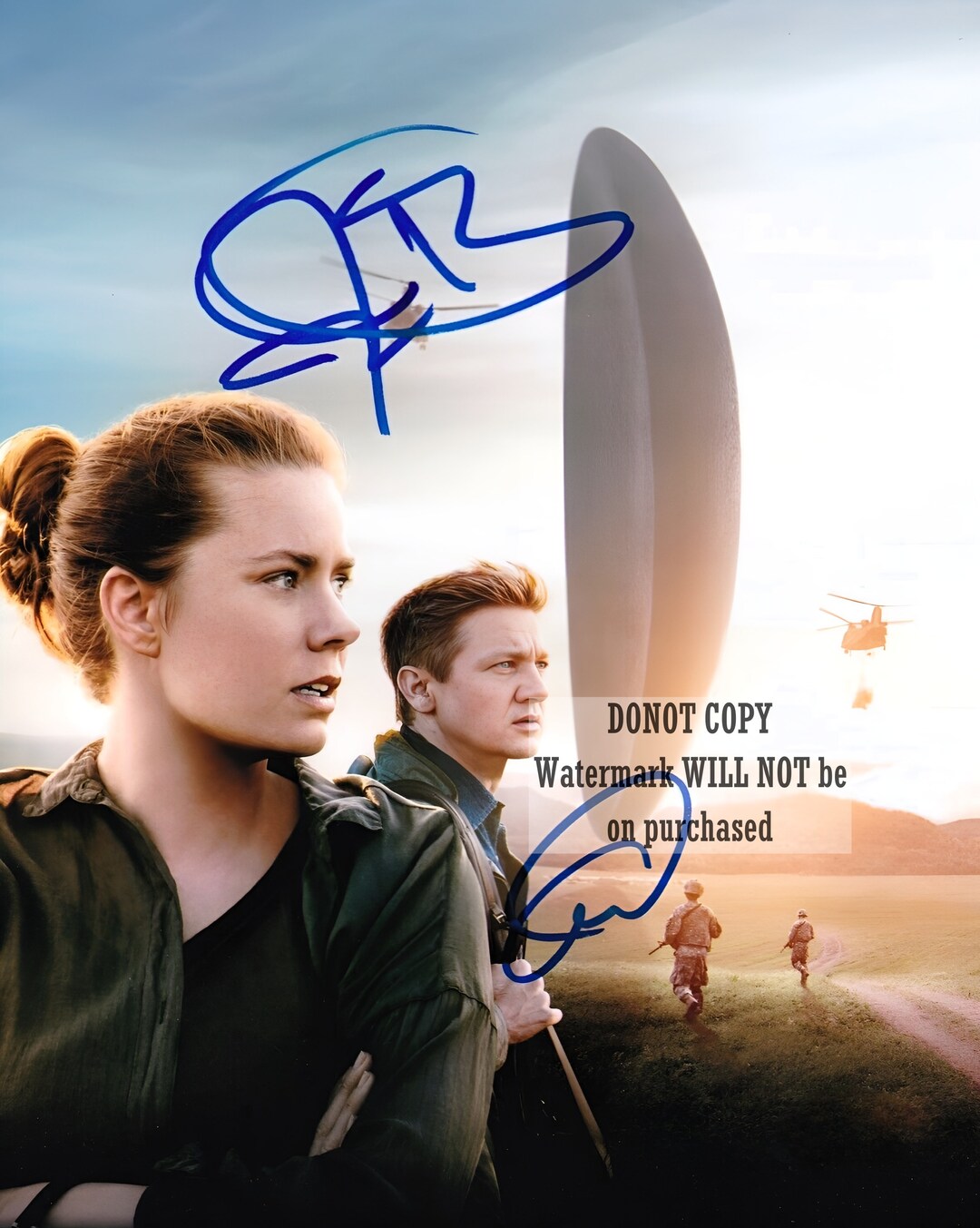 Amy ADAMS Jeremy RENNER 8 X10 20x25 Cm Autographed Signed Photo - Etsy