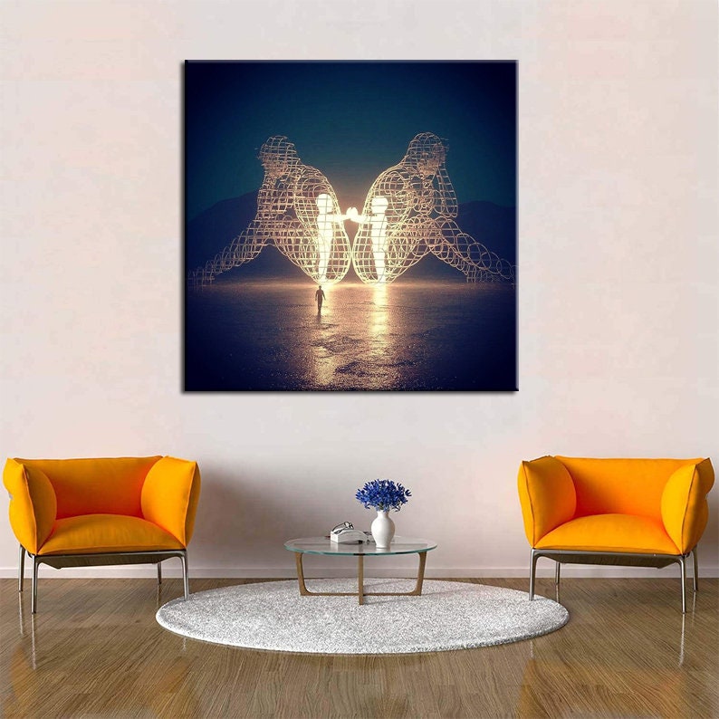 Alexander Milov Love Art, Two People Turning Their Backs on Each Other ...