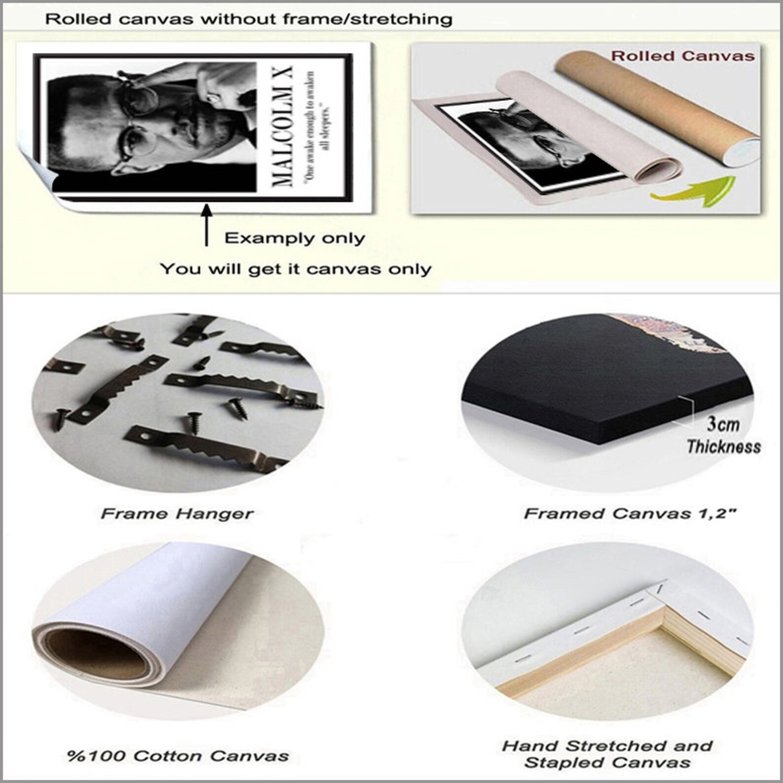 Malcolm X Print Malcolm X Photo Malcolm Print Art Living | Etsy