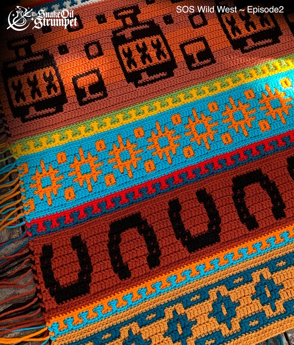 Wild West Episode 2 Mosaic Crochet Pattern Collection - Etsy