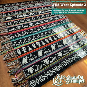 Wild West ~ Episode 3 Mosaic Crochet Pattern Collection - Etsy
