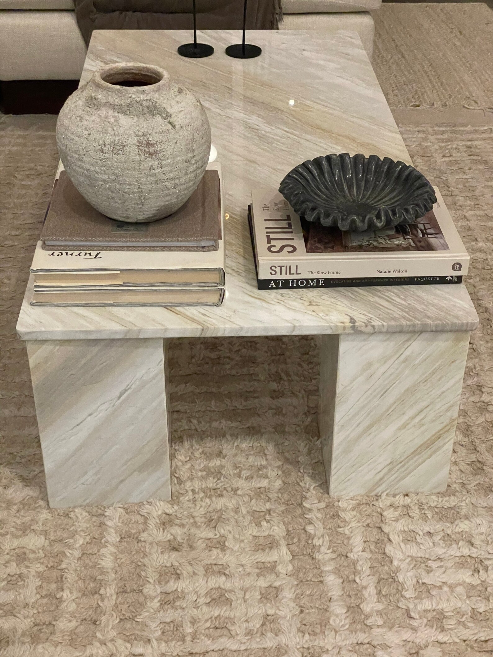 Marble Rectangular Coffee Table - Etsy