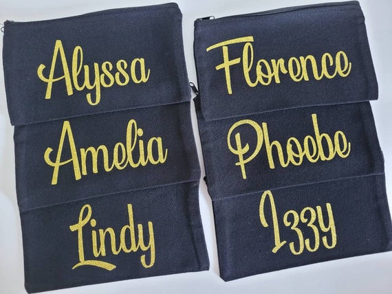 Personalised Pencil Case Name Team Bride Hen Party - Etsy UK