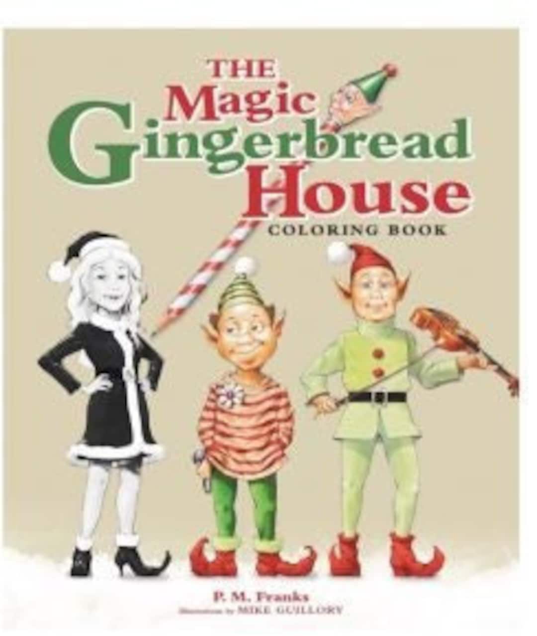 The Magic Gingerbread House Coloring Book - Etsy