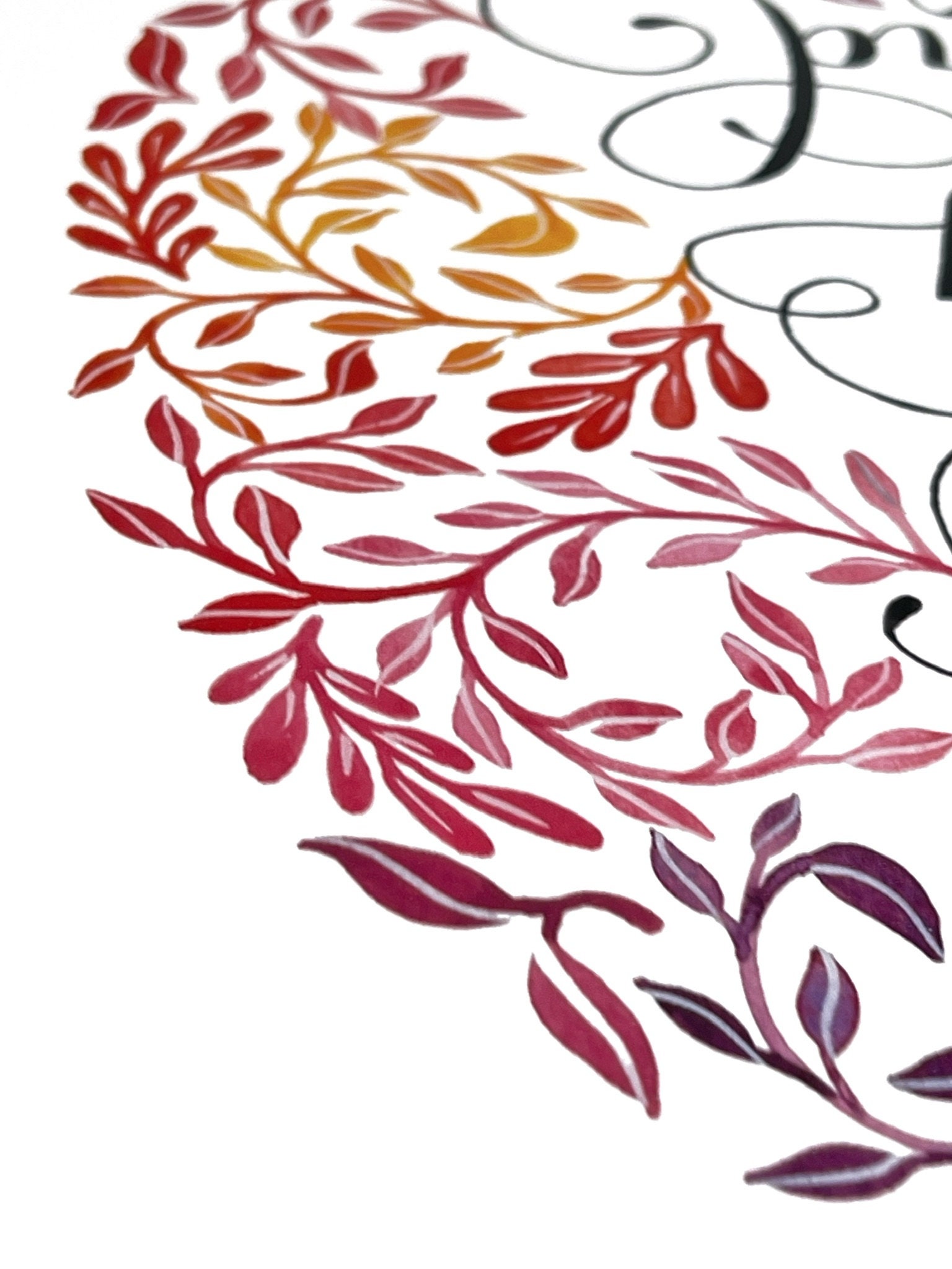 Bible Verse Calligraphy//declare the Glory of God, Psalm 19:1, 12x12 ...