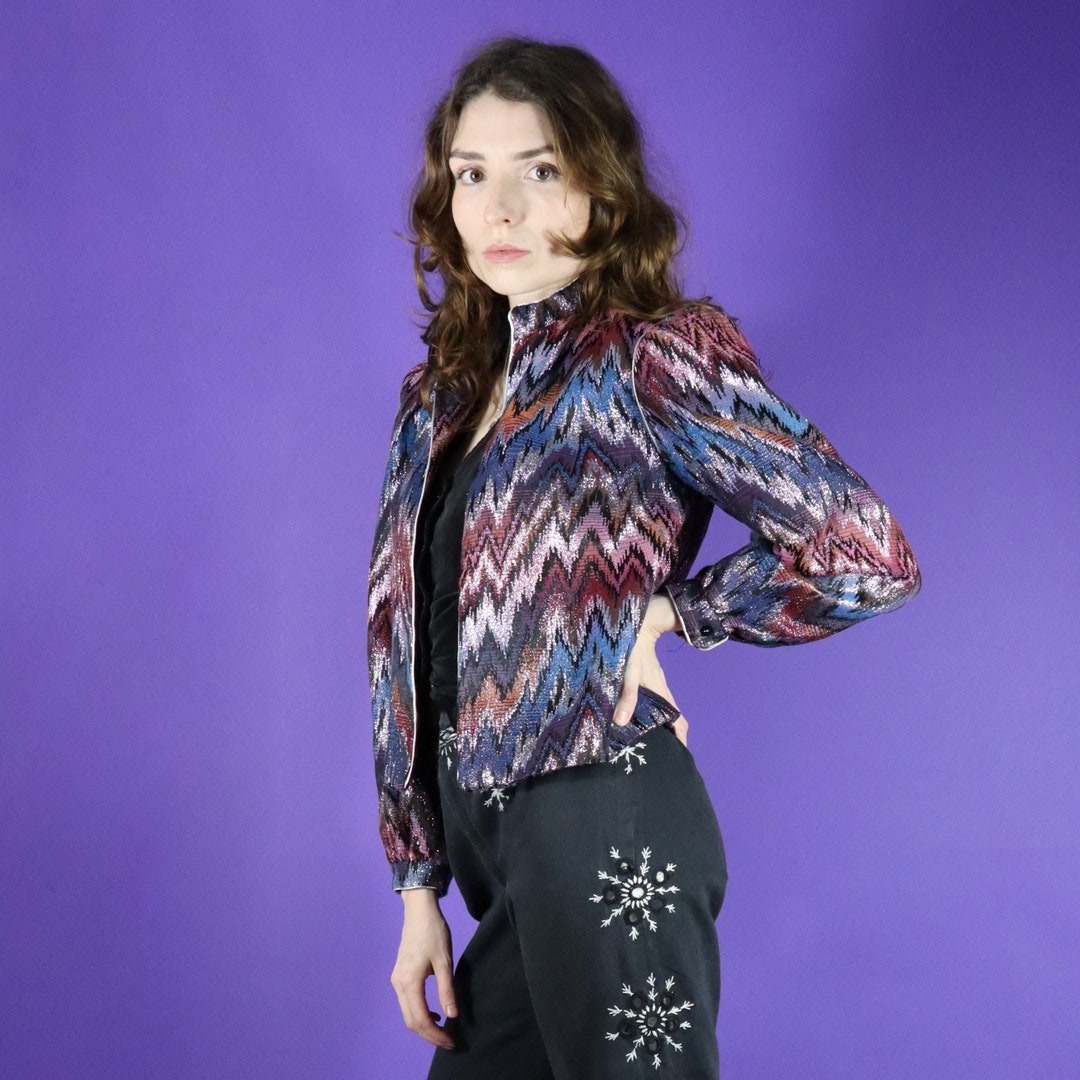 Vintage 1970s Glam Rock Lurex Thread by Malbe - Etsy