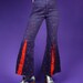 Vintage 1970s Star Print Glam Rock Circus Flares - Etsy