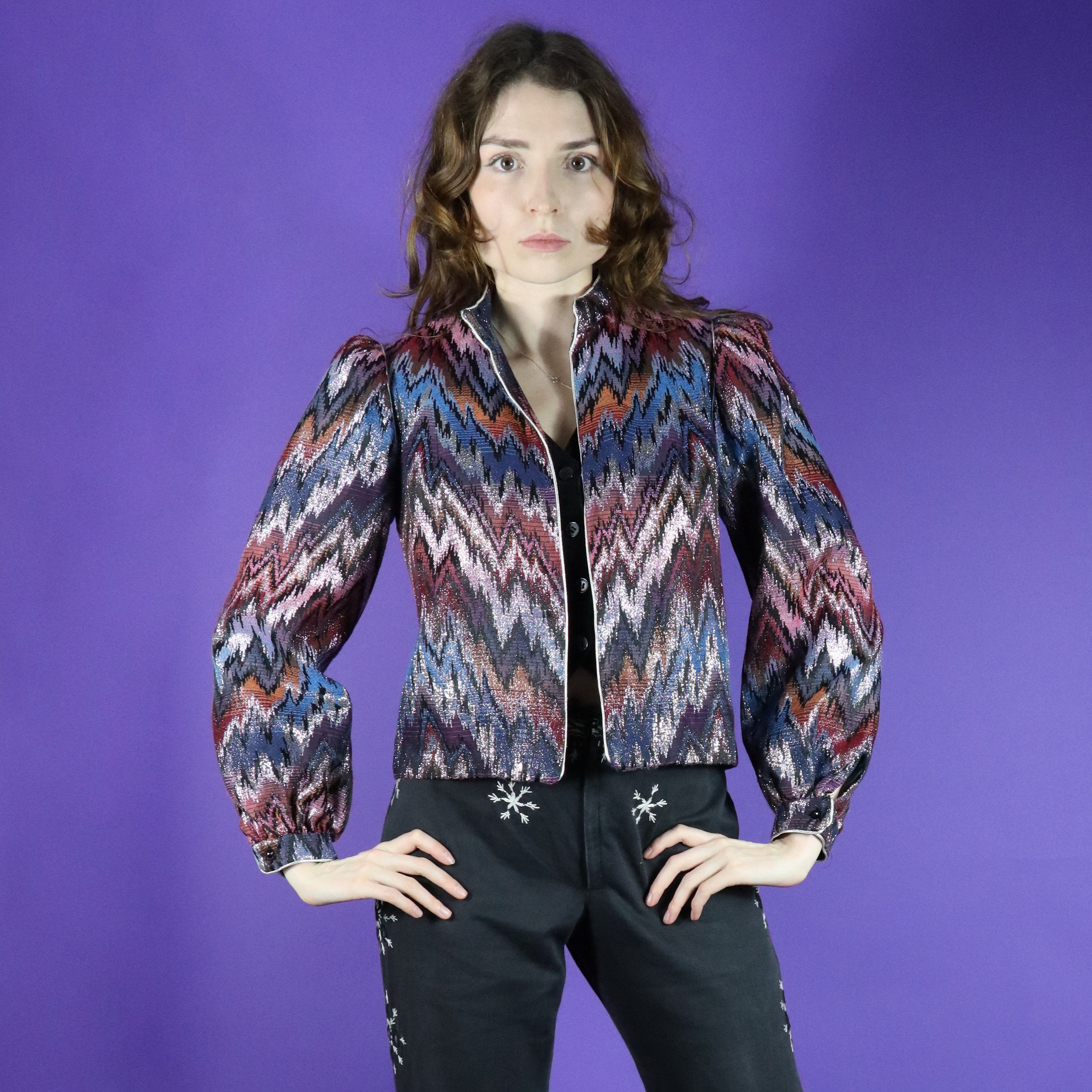 Vintage 1970s Glam Rock Lurex Thread by Malbe - Etsy