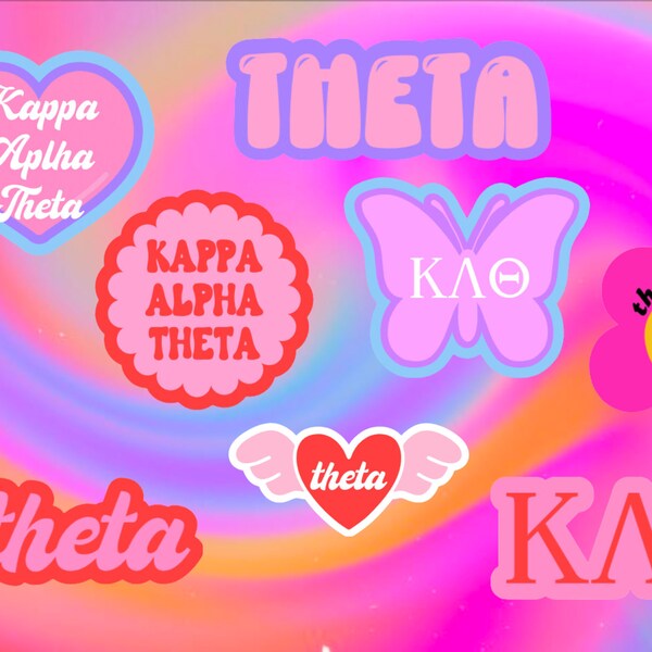 Sorority Stickers - Etsy