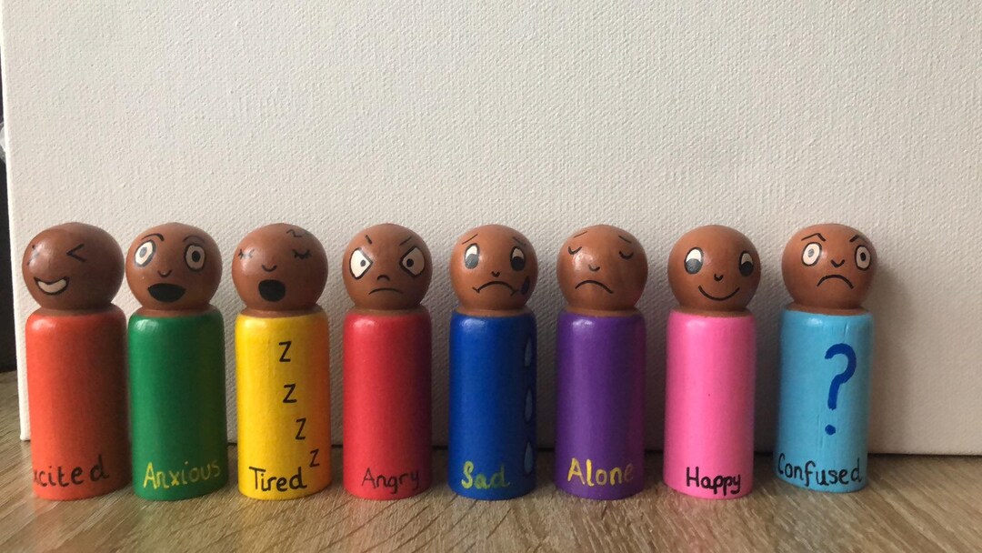 Emotion Peg Doll Set,, Peg Doll Set, SEN Resources, Emotions, Childrens ...