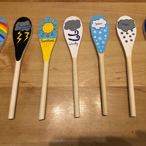 Weather Spoons, Learning Resources , Weather Forecast , School Learning ...