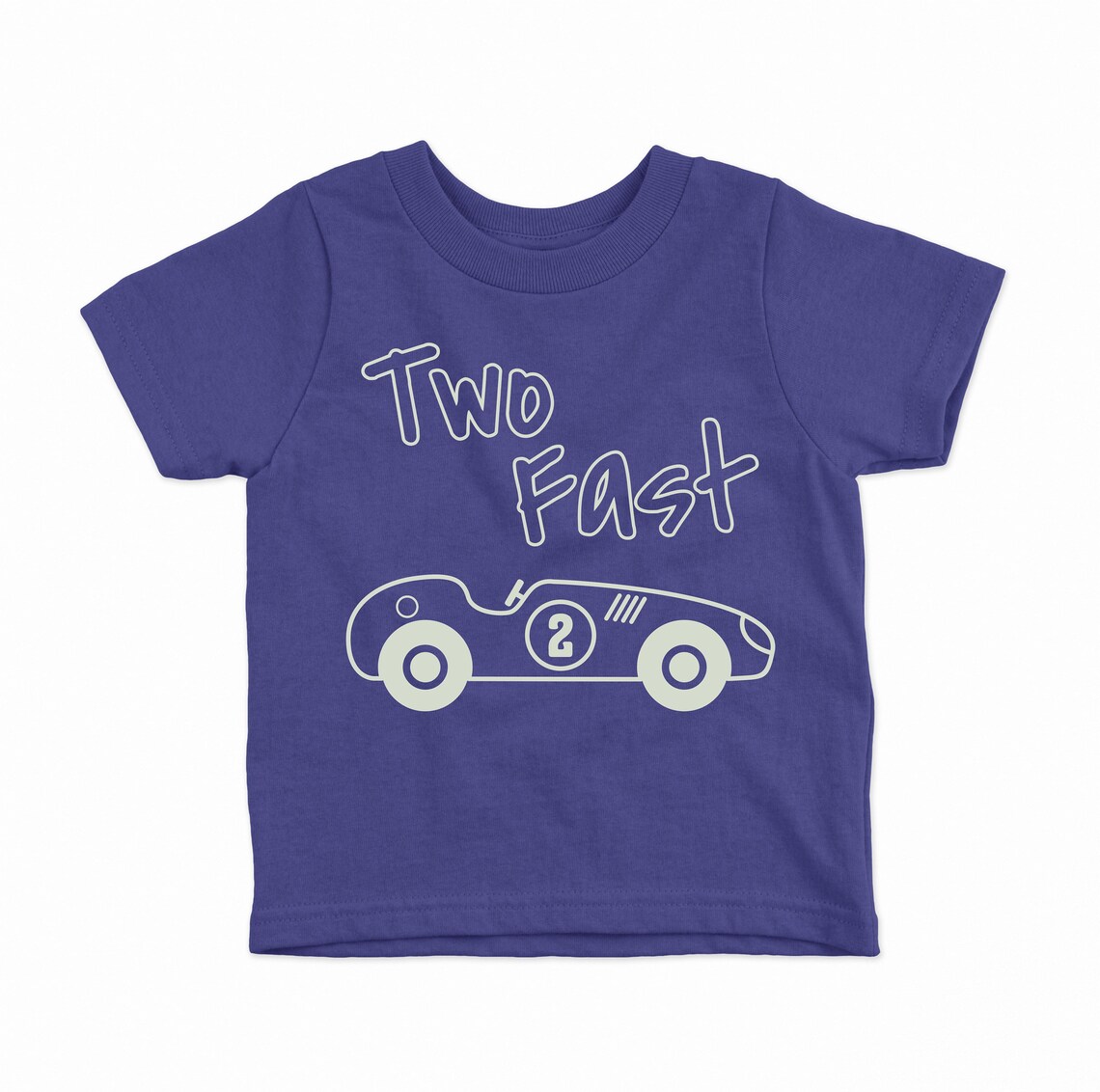 Two Fast Birthday Svg Racing Car Cricut Retro Race Svg - Etsy