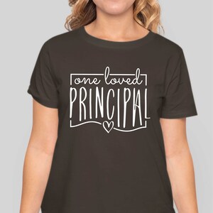 One Loved Principal Svg for Cricut, Silhouette, Best Principal Svg ...