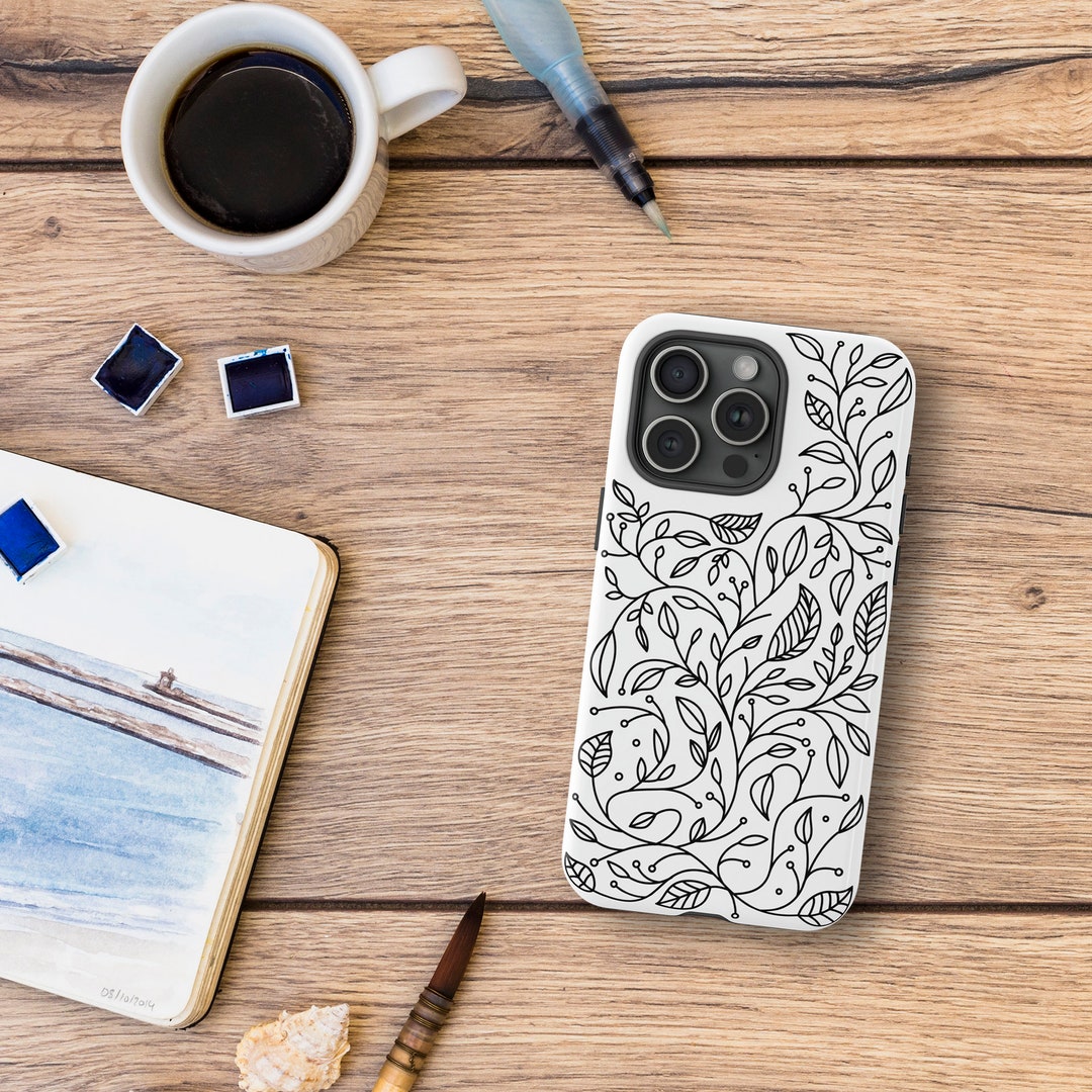 IPhone 15 Template, Hand Drawn, iPhone Case, Template for iPhone 15 ...