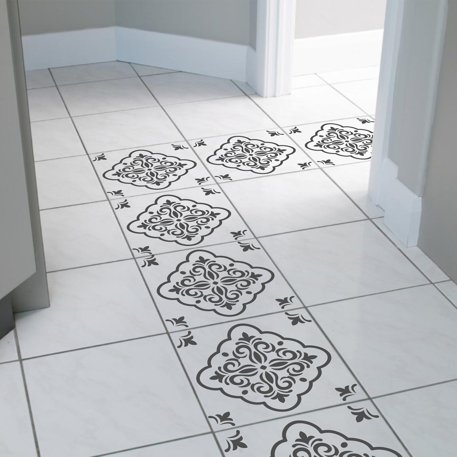 Vinyl Tile Stencils SVG - 20 Pattern Designs - Cricut Cut Files for ...