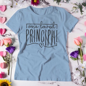 One Loved Principal Svg for Cricut, Silhouette, Best Principal Svg ...