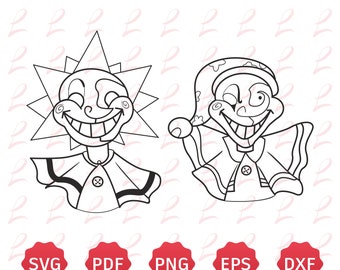 Sundrop and Moondrop Png - Etsy