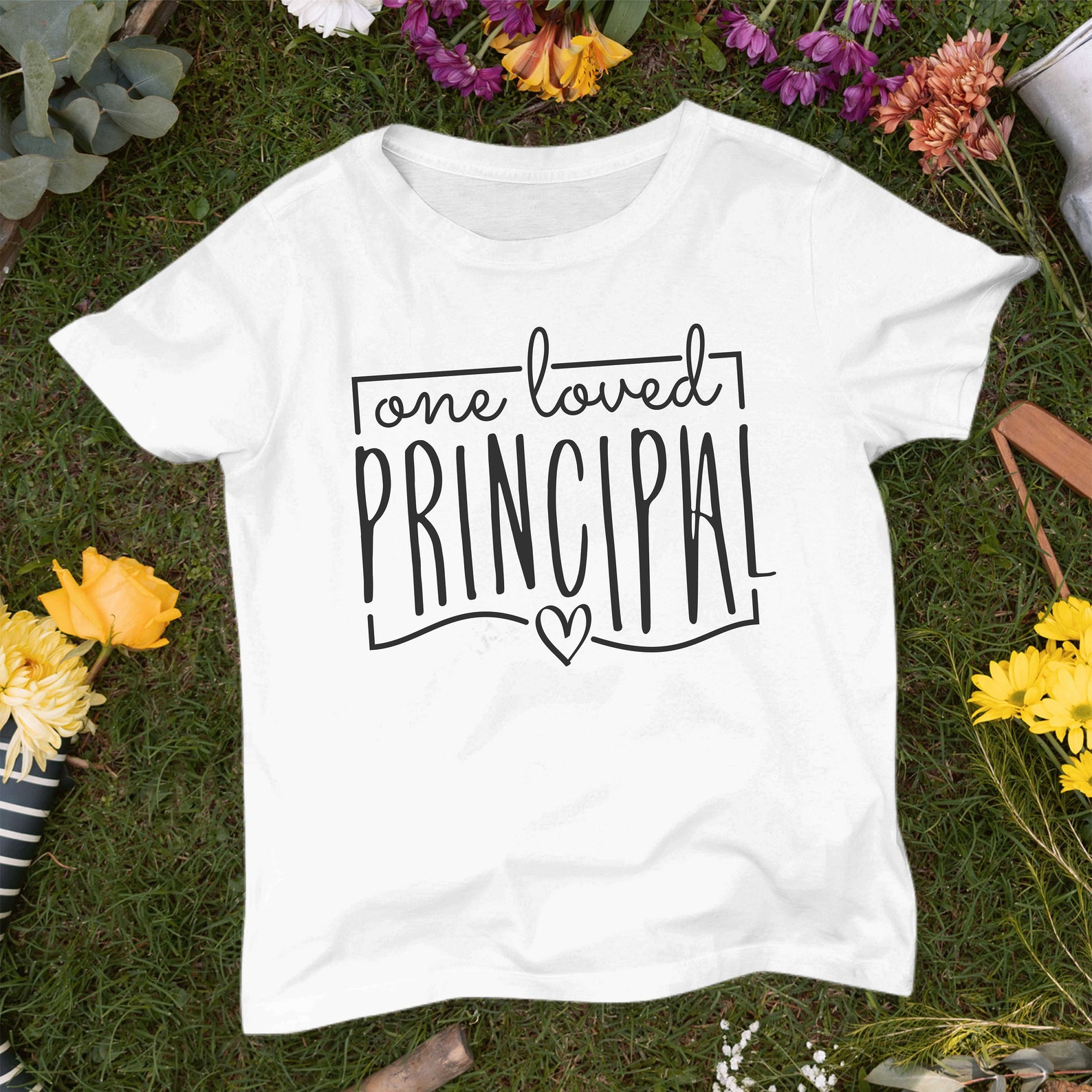 One Loved Principal SVG, Cricut Silhouette Cut File (digital Download ...