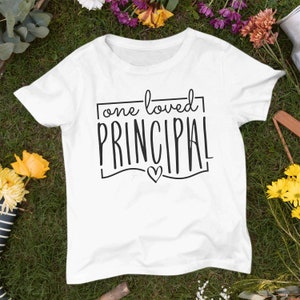 One Loved Principal Svg for Cricut, Silhouette, Best Principal Svg ...