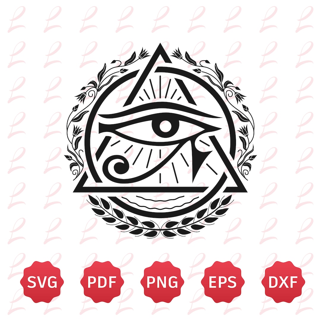 Eye of Horus Svg Eye of Ra Svg Egypt Symobls Clipart Egypt - Etsy