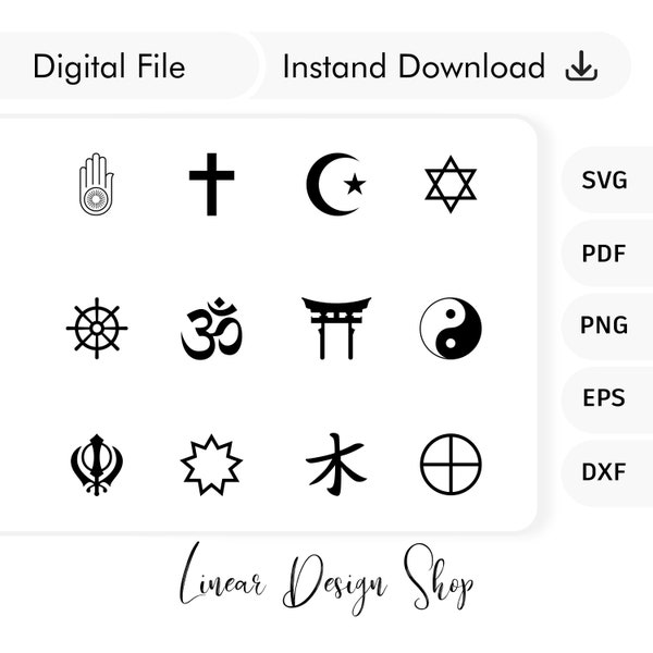 Religious Symbols - Etsy