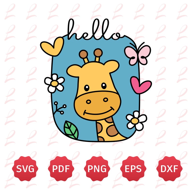 Baby Giraffe Svg Baby Giraffe Svg Cut File for Cricut - Etsy