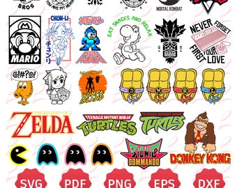 Retro Video Game - Etsy