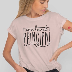 One Loved Principal Svg for Cricut, Silhouette, Best Principal Svg ...