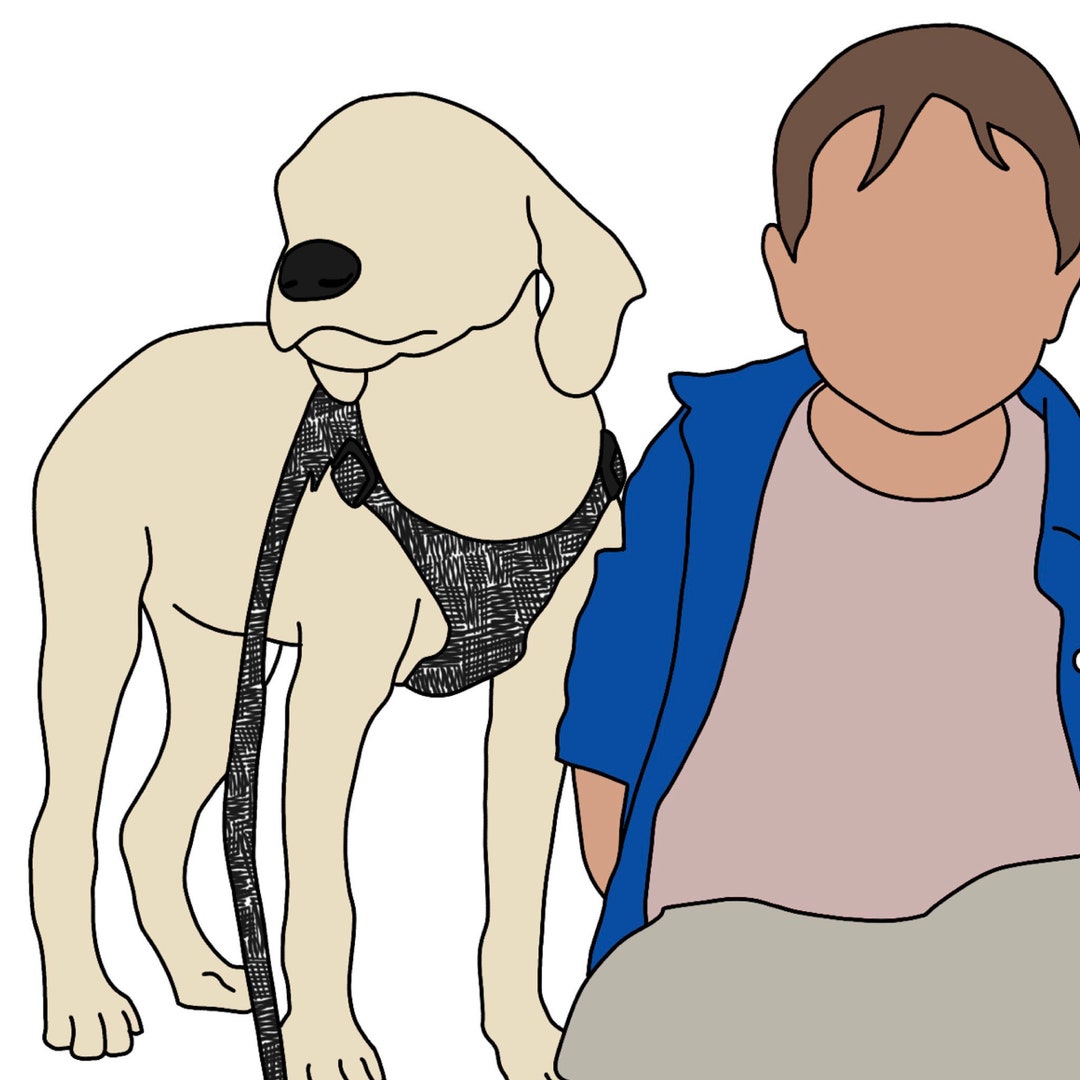 Colour Block Portraits - Etsy