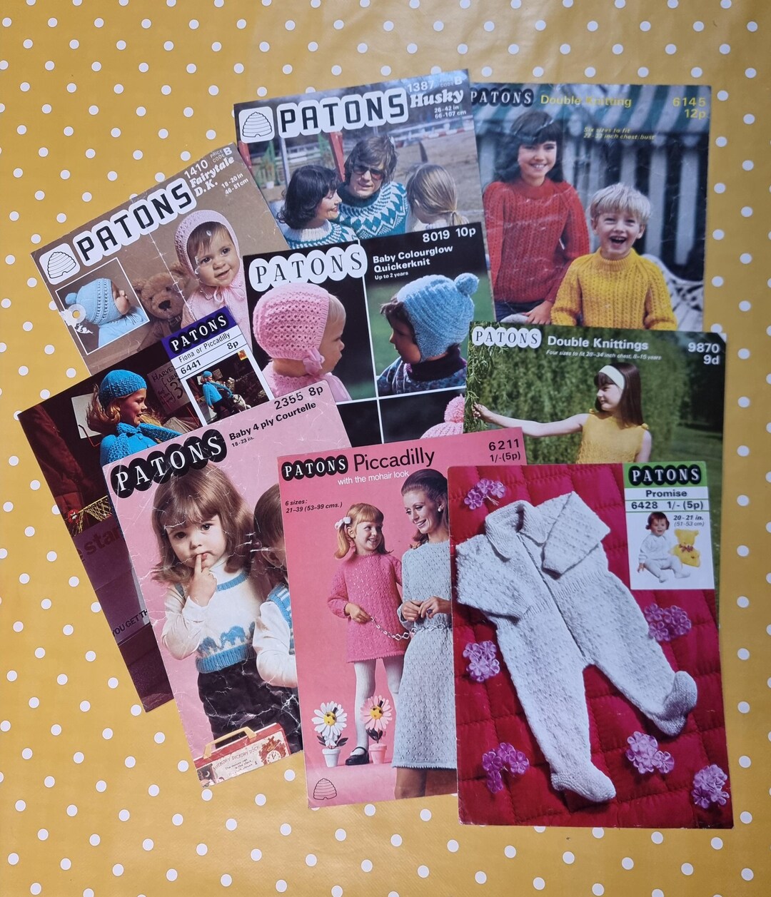 Patons Vintage Knitting Pattern - Etsy