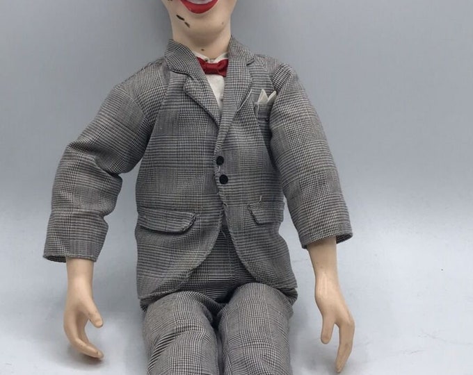Pee Wee Herman Doll - Etsy