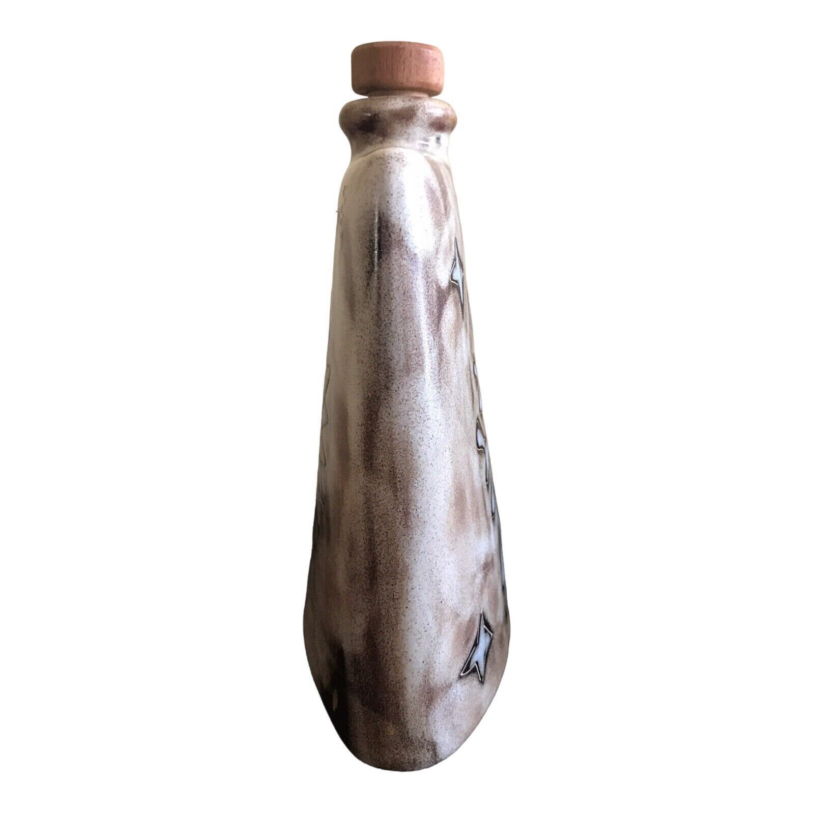 Mara Mexico Art Pottery Decanter Vase Moon & Sun With Wood Cork - Etsy