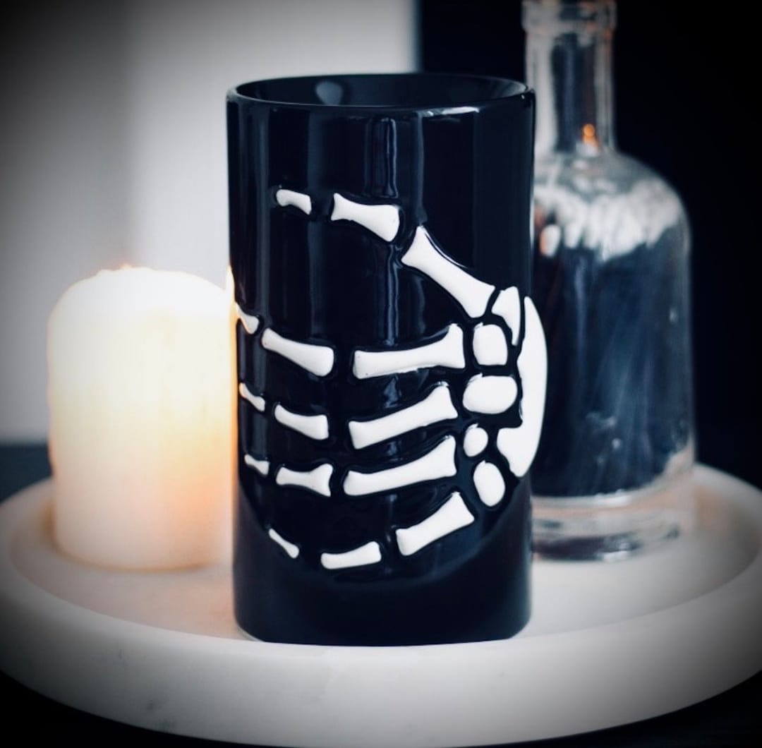 Skeleton Hand Wax Melt Burner, Oil Burner, Spooky Decor, Halloween ...