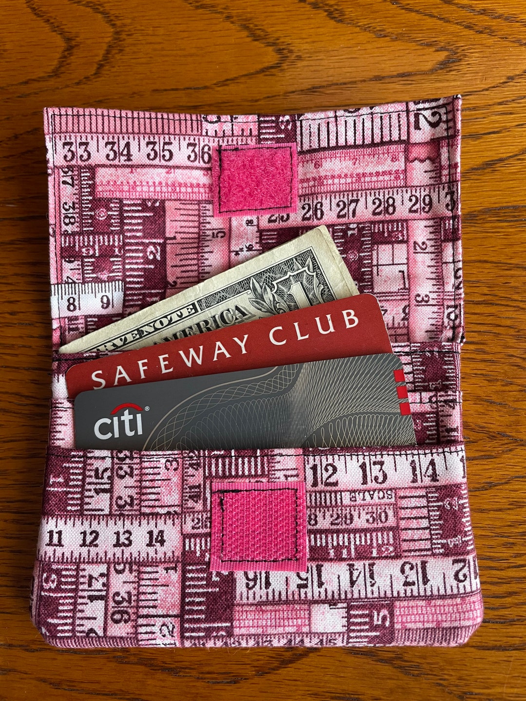 Simple Handmade Fabric Wallet in Many Prints (set 1) - Etsy